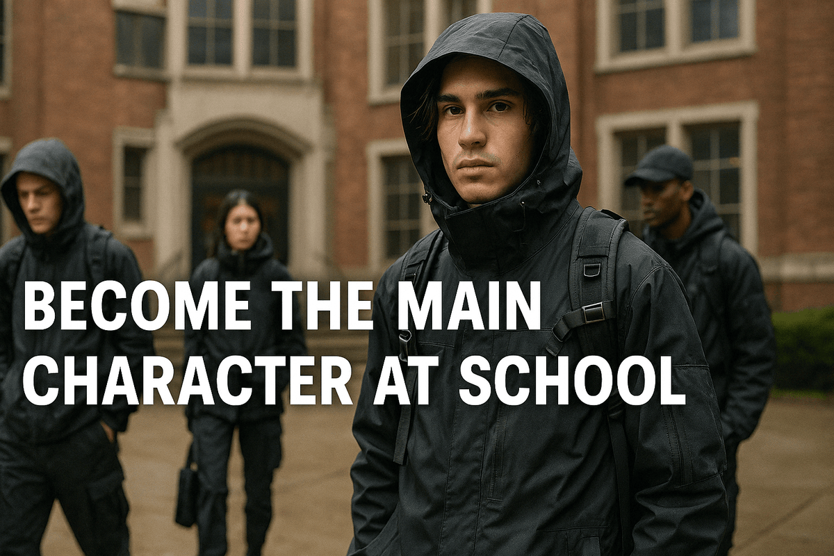 Techwear at School: How to make it work (Without the Drama)