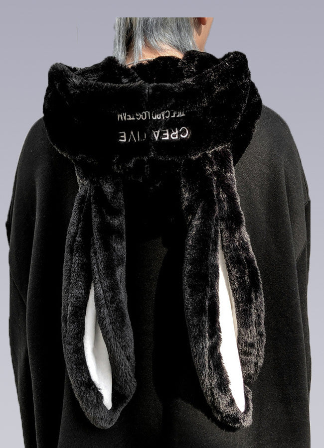 Bunny Hoodie with Long Ears | OFF-WRLD TECHWEAR