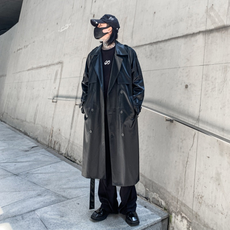 Futuristic Leather Jacket | OFF-WRLD TECHWEAR
