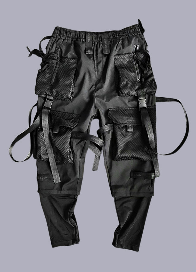 Black Streetwear Pants | OFF-WRLD TECHWEAR