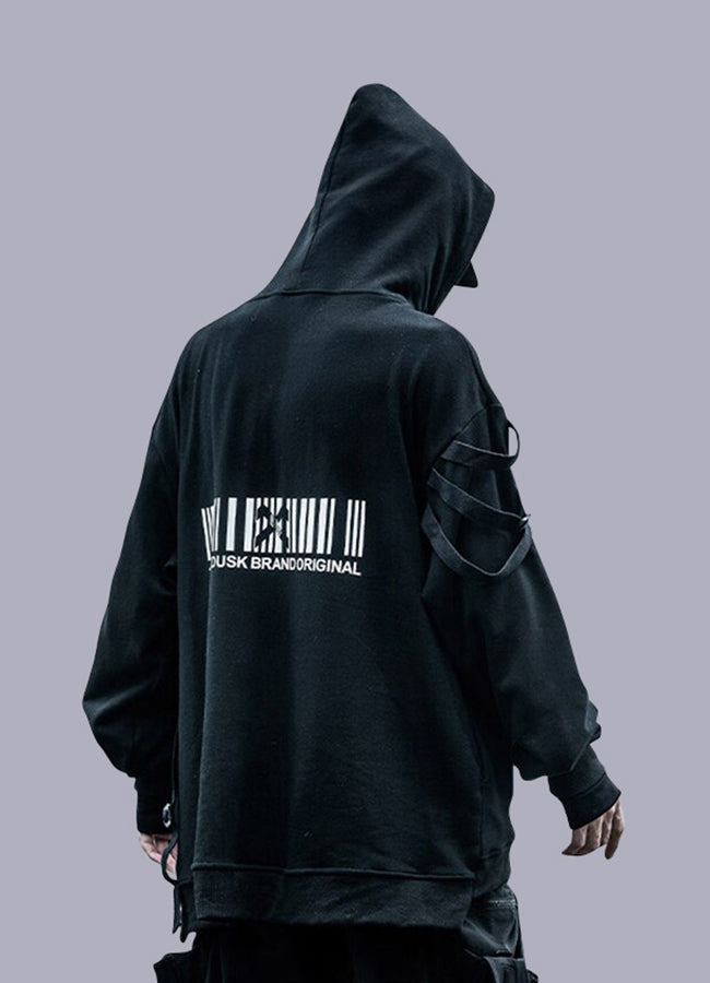 Black Techwear Hoodie | OFF-WRLD TECHWEAR