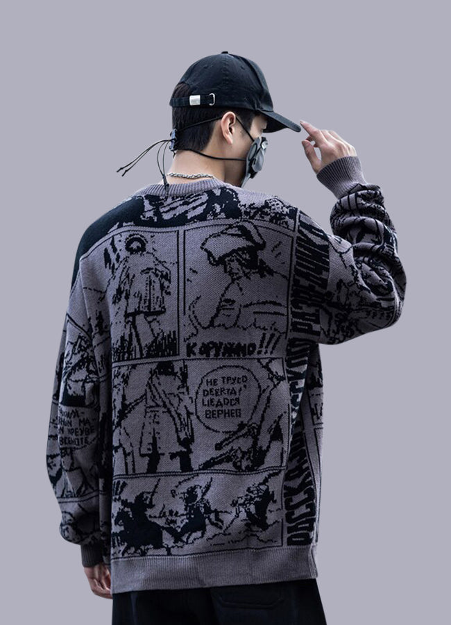 Comic Book Sweatshirt | OFF-WRLD TECHWEAR