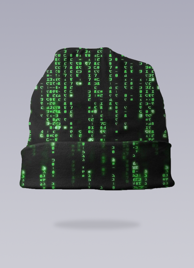 The Matrix Beanie | OFF-WRLD TECHWEAR