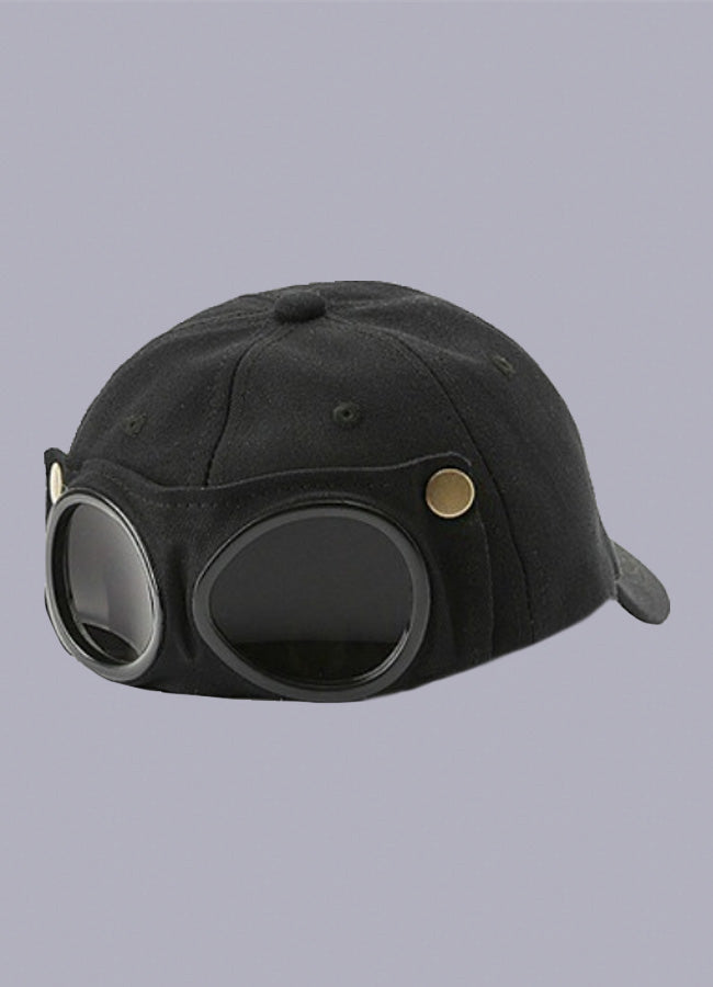 Steampunk Aviator Cap | OFF-WRLD TECHWEAR