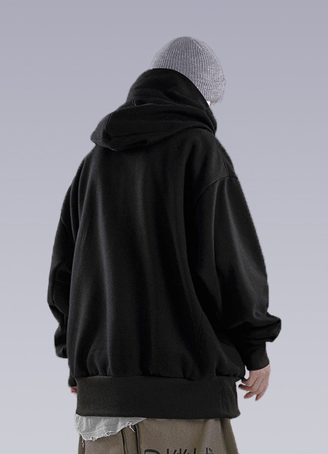 High Collar Hoodie | OFF-WRLD TECHWEAR