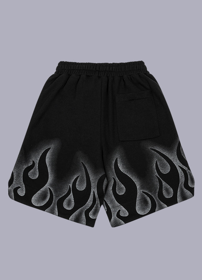 Men's Flame Shorts | OFF-WRLD TECHWEAR