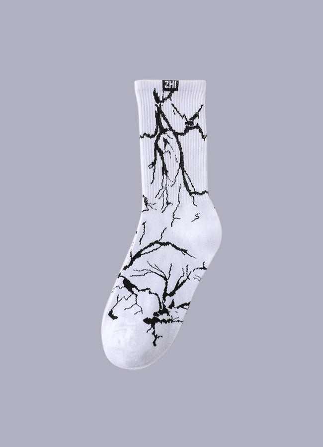 Lightning Bolt Socks | OFF-WRLD TECHWEAR