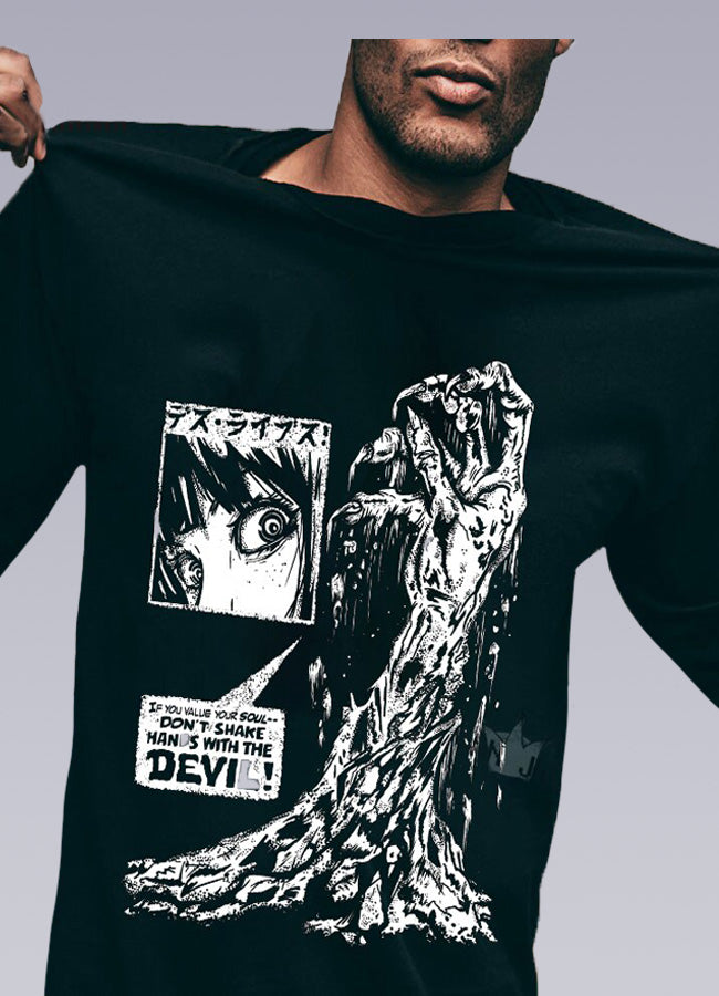 Devil Comic T-Shirt | OFF-WRLD TECHWEAR