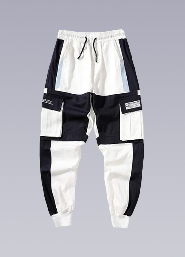 White Techwear Pants | OFF-WRLD TECHWEAR