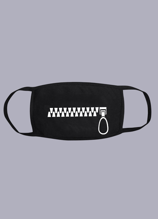 Zipper Mouth Face Mask | OFF-WRLD TECHWEAR