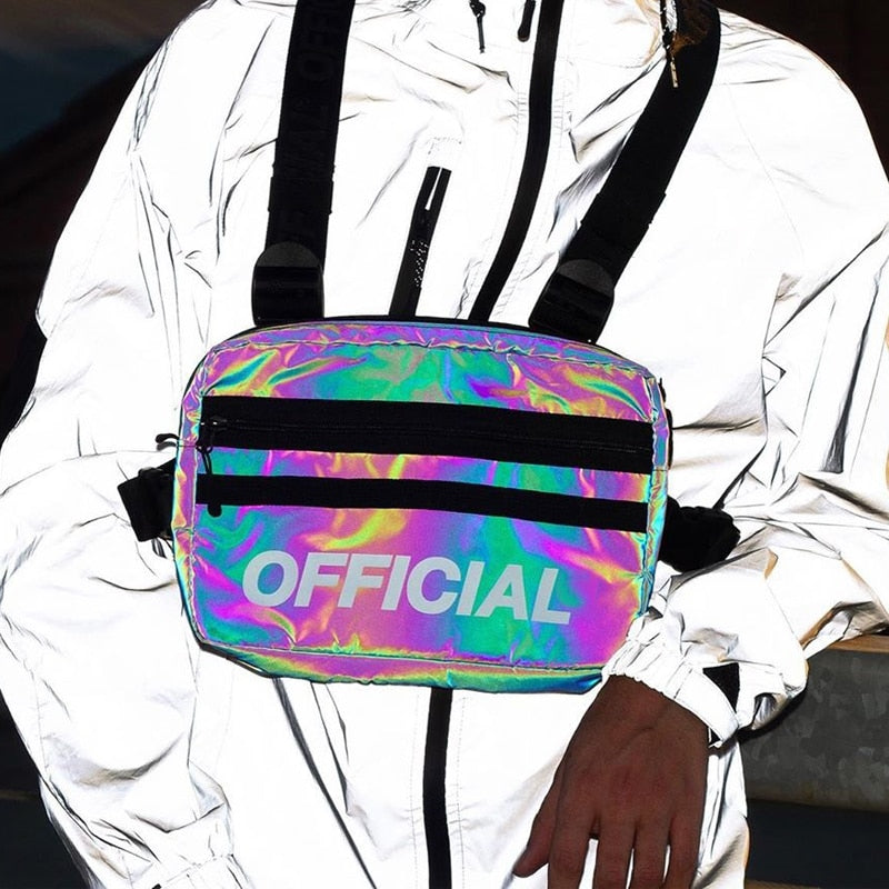 Reflective Chest Bag | OFF-WRLD TECHWEAR