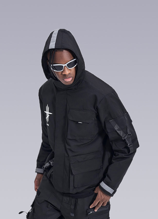 Black Techwear Jacket | OFF-WRLD TECHWEAR
