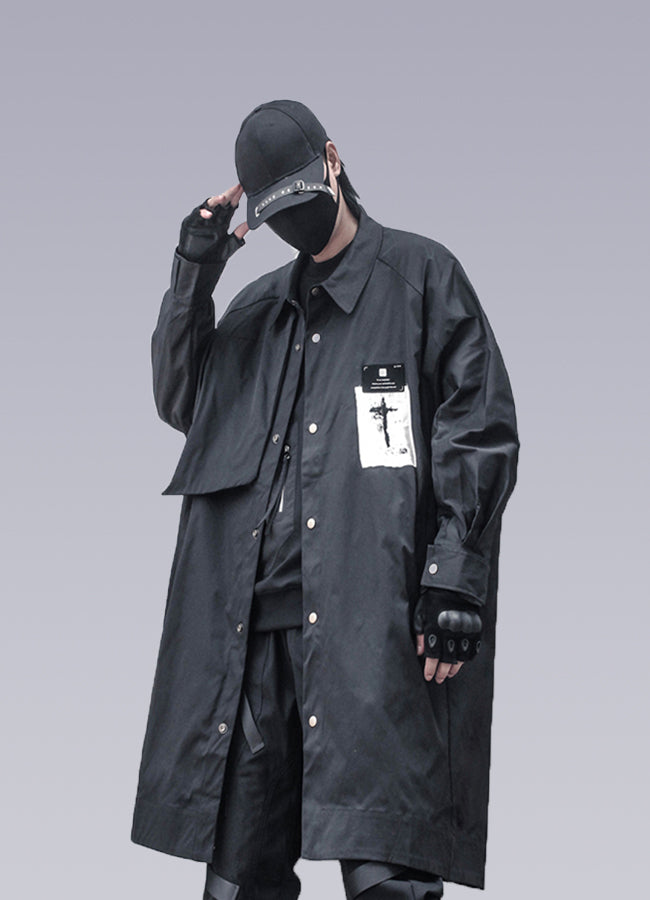 Futuristic Trench Coat | OFF-WRLD TECHWEAR