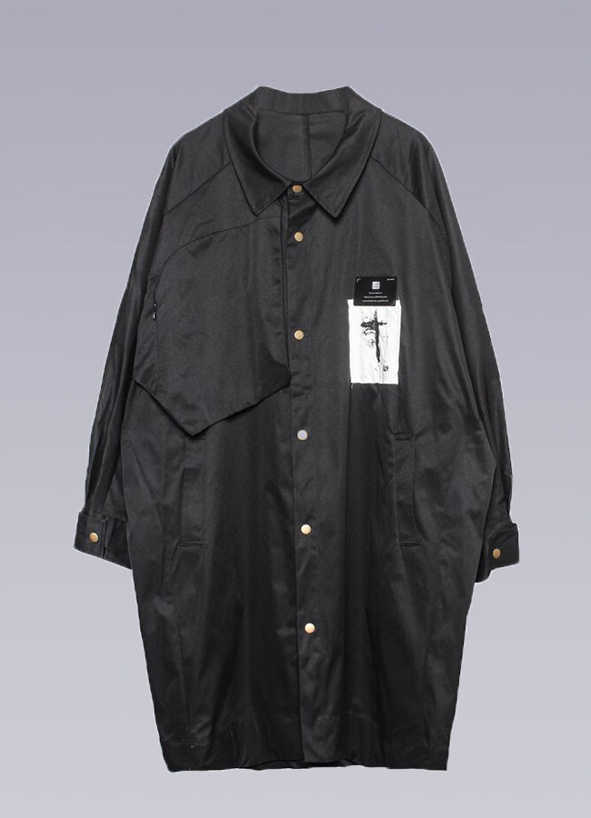 Futuristic Trench Coat | OFF-WRLD TECHWEAR